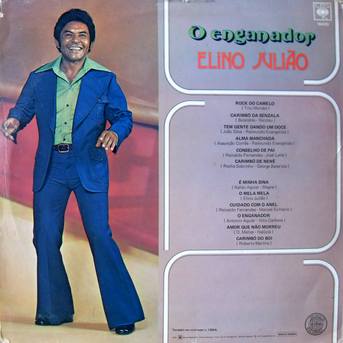 Elino Julião – O enganador – Forró em Vinil