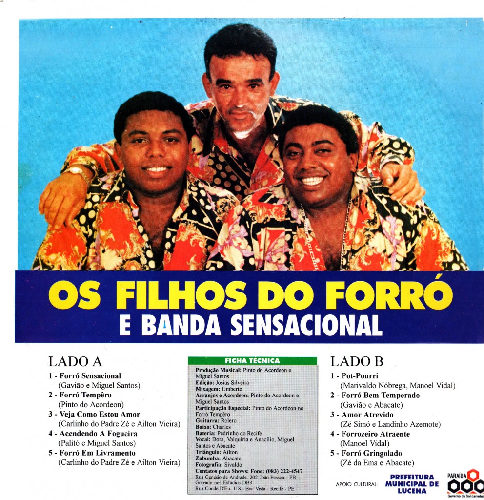 Os Filhos do forró – Forró em Vinil