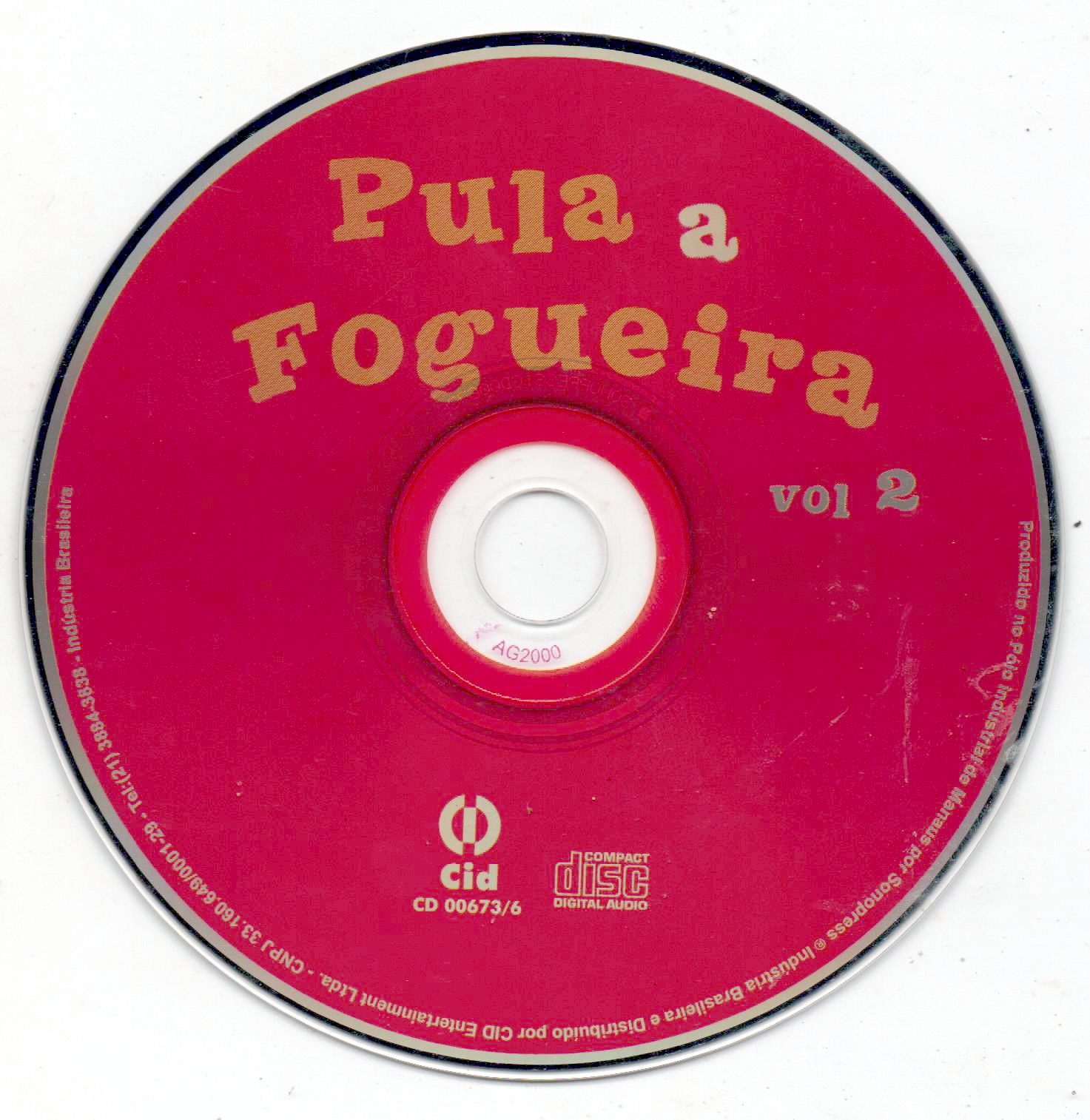 CD – Coletânea – Pula a Fogueira Vol.2 – Forró em Vinil