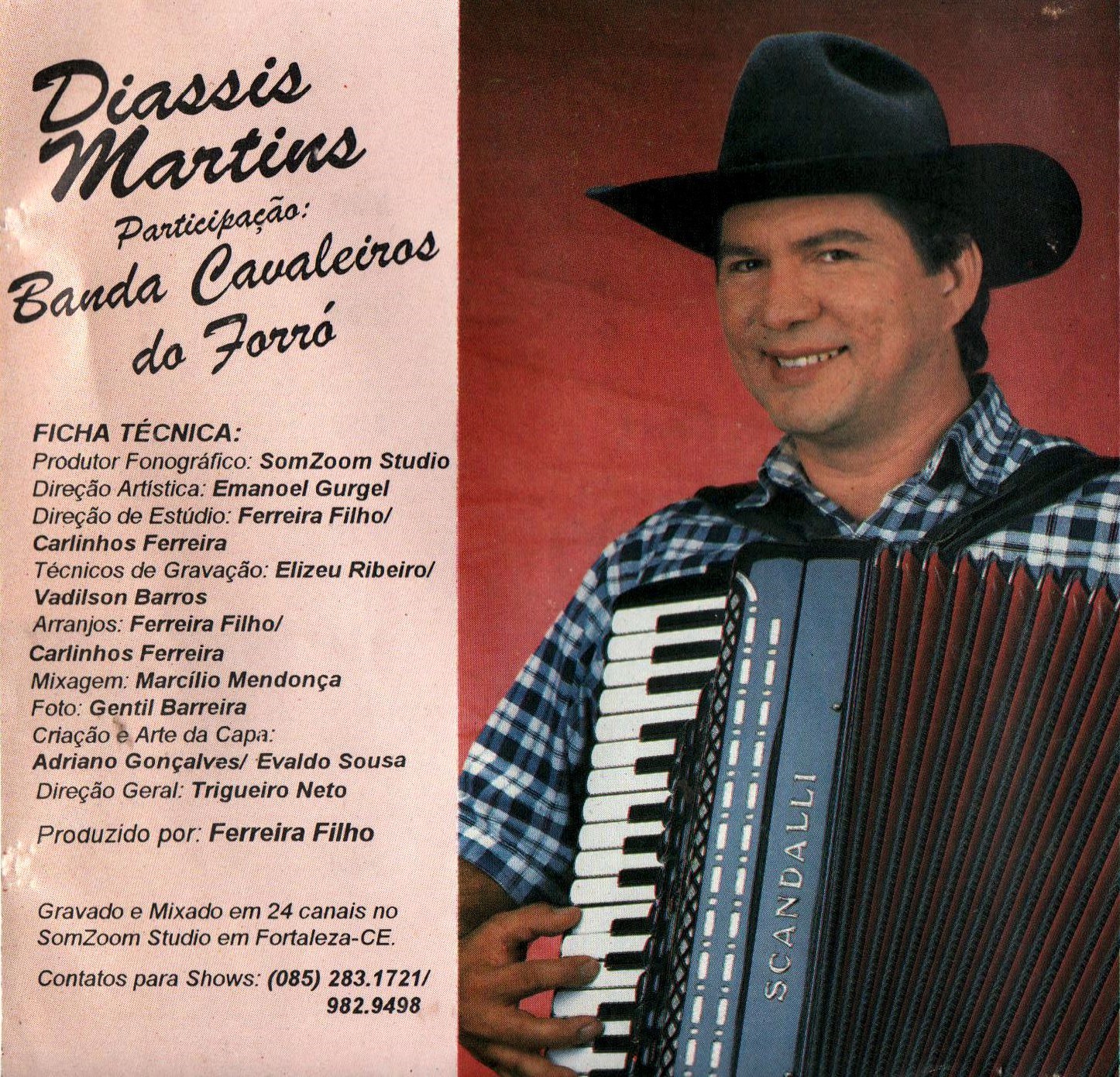 CD – Diassis Martins – Os Dez Mandamentos – Forró em Vinil