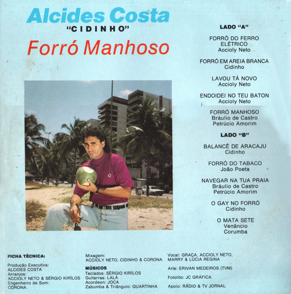 Alcides Costa – Forró Manhoso – Forró em Vinil